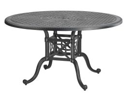 Gensun Grand Terrace Cast Aluminum 48-Inch Round Outdoor Dining Table