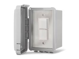 Infratech Surface Mount Weatherproof Single Stacked Duplex Switch