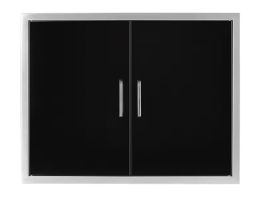 WFDDR3024-BSS Stainless Steel BBQ Grill Doors | Model WFDDR3024-BSS