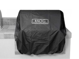 CB30-D Black Vinyl Grill Cover | American Outdoor Grill (AOG) | CB30-D