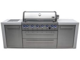 Mont Alpi Deluxe Outdoor Grill Island | Ready to Cook | MAi805-D