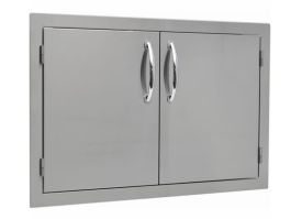 SO2AD26 Stainless Steel BBQ Grill Doors | Model SO2AD26