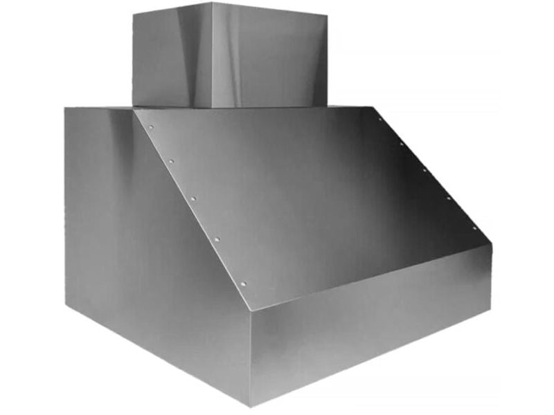 Trade Wind 60 Inch Outdoor Vent Hood Stainless Steel Hood Only