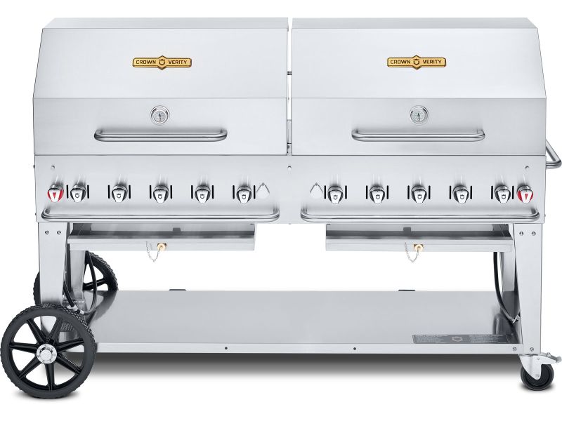 Crown Verity Professional Series: Mobile Grills CV-MCB-72RDP-LP, CV-MCB ...