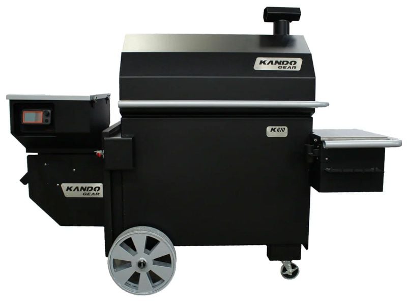 Kando Gear Champ K670 | Freestanding (In Cart) Pellet Smoker