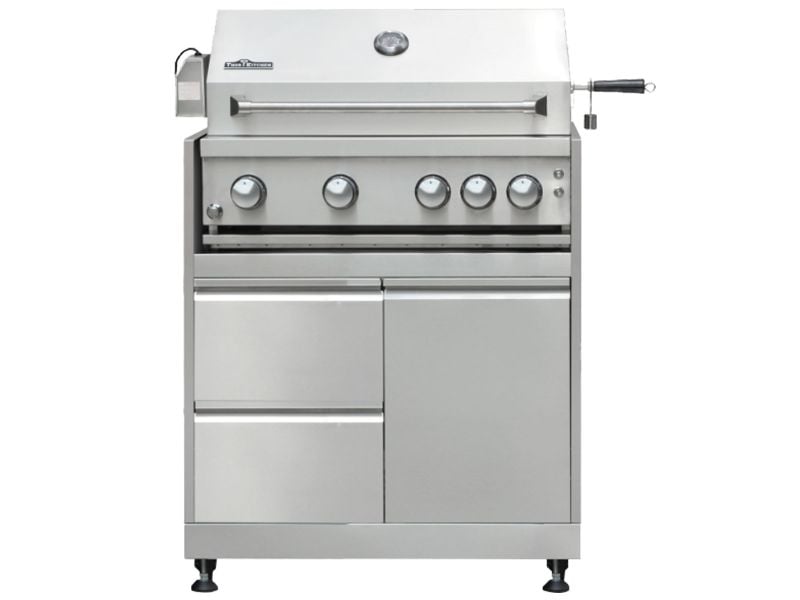 THOR Kitchen MK04SS304+MK03SS304 | Freestanding (In Cart) Gas Grill | 4 ...