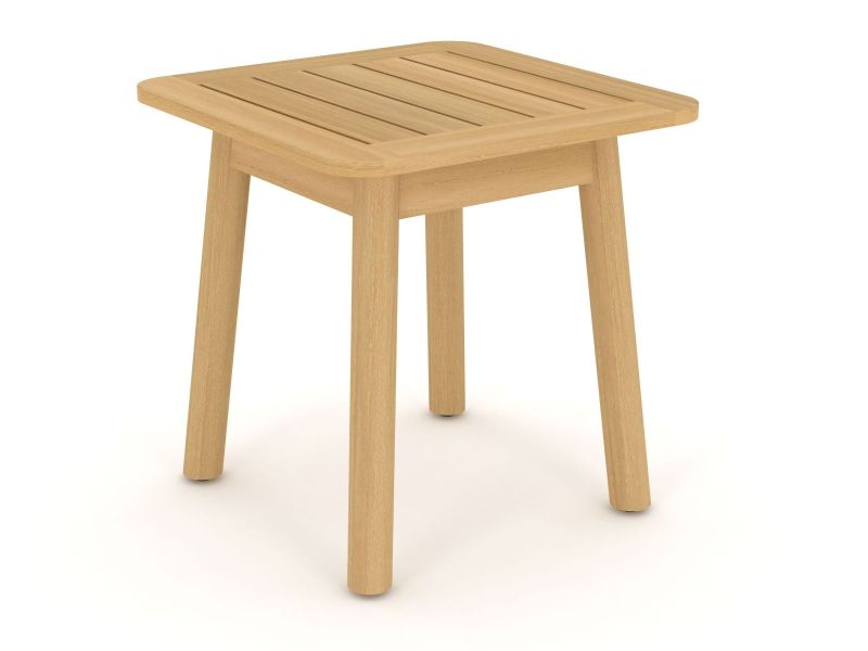 Seville Teak Side Table - Elegant & Durable Outdoor Accent Piece